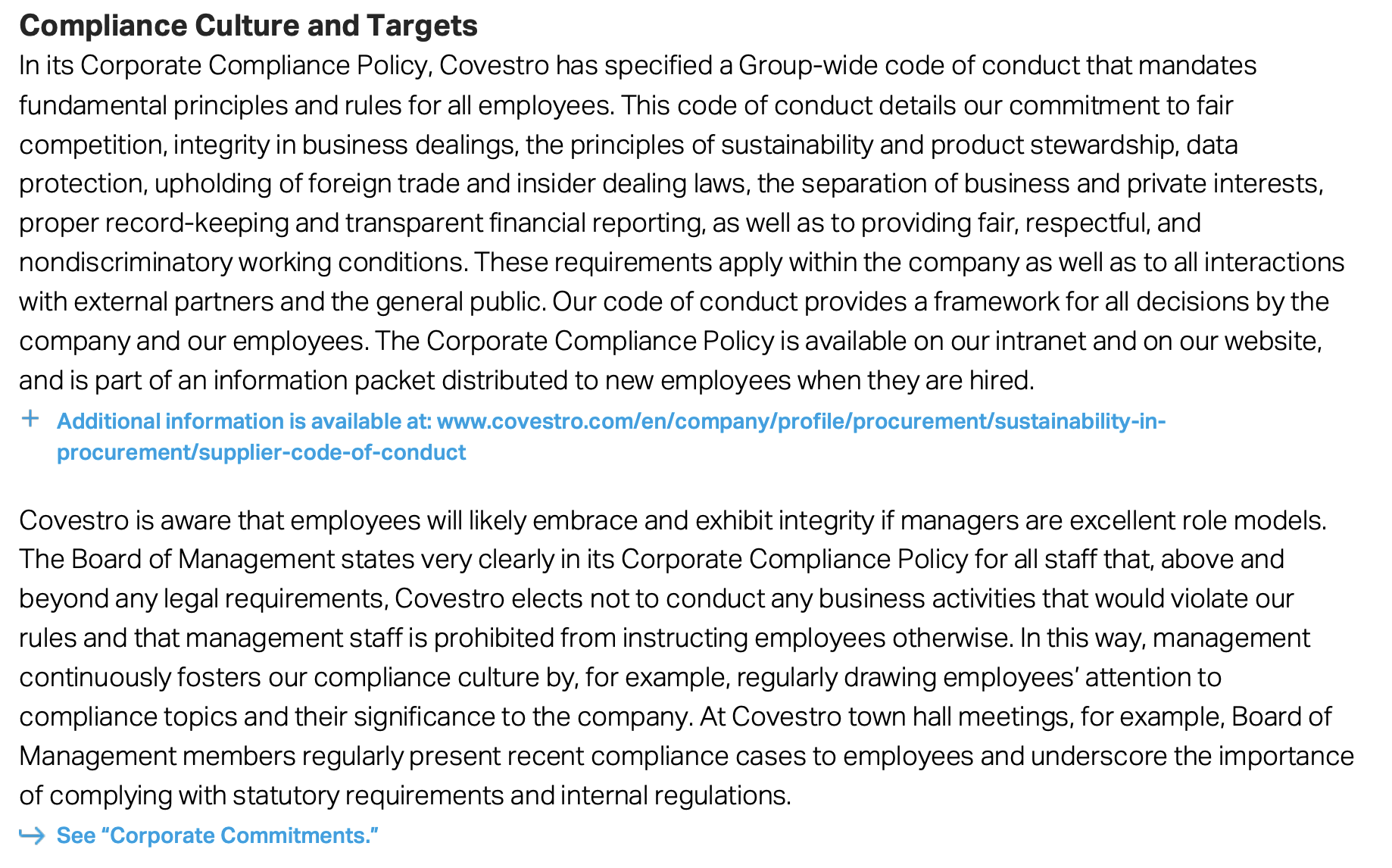 1.3 Control Environment | IFC Beyond the Balance Sheet